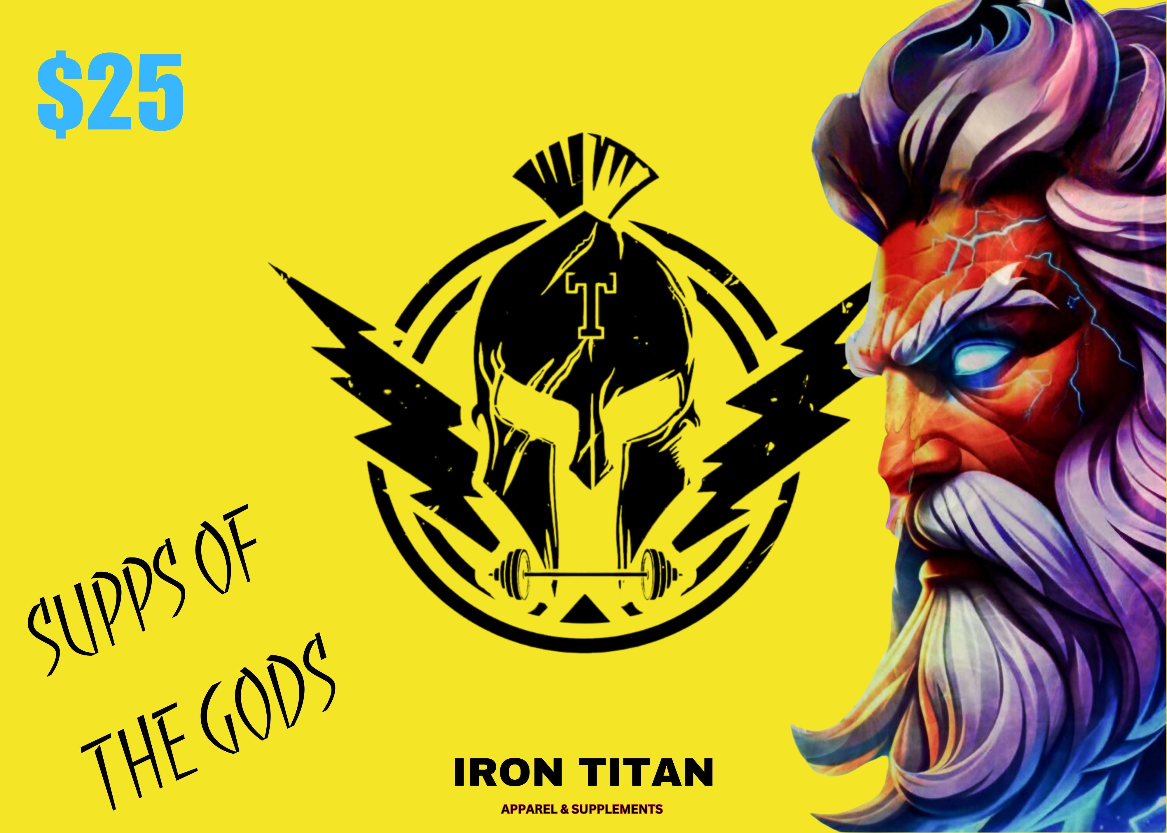 $25 Gift Card – irontitanfitness